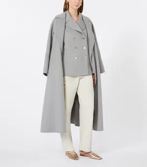 Max Mara Virgin Wool Double-breasted Coat