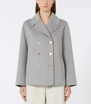 Max Mara Virgin Wool Double-breasted Coat