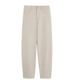 Max Mara Barrel-leg Jeans