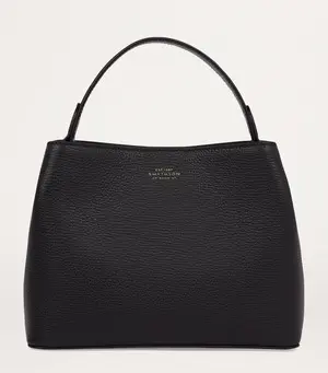 Smythson Ludlow Leather Day Top Handle Bag