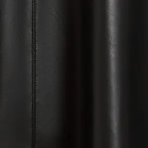 Max Mara Faux Leather Midi Flared Skirt