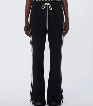 Max Mara Cotton-blend Flared Sweatpants