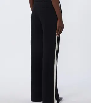 Max Mara Cotton-blend Flared Sweatpants