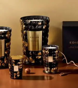 EDION Cello Suite No.7 Wood Harmony Candle