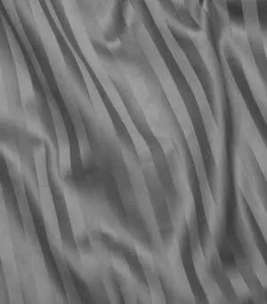 PRATESI Raso Rigato King Duvet Cover - Grey