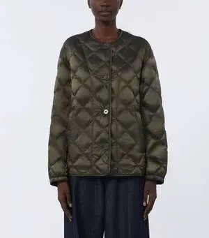 Max Mara Diamond-quilted Down Jacket