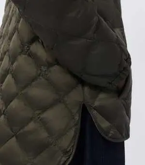 Max Mara Diamond-quilted Down Jacket
