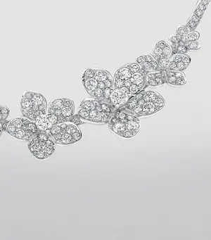 Graff Gold And Diamond Wild Flower Necklace