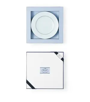 Prada Set Of 2 Celadon Dessert Plates