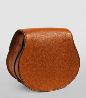 Chloé Small Marcie Saddle Bag - Brown