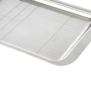 Christofle Plated Graphik Tray