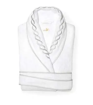 PRATESI Cotton Treccia Bathrobe - Grey