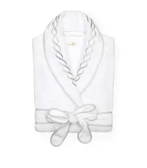 PRATESI Cotton Treccia Bathrobe - Grey