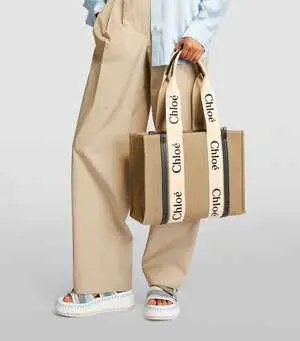Chloé Medium Woody Tote Bag