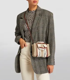 Chloé Mini Woody Tote - Brown
