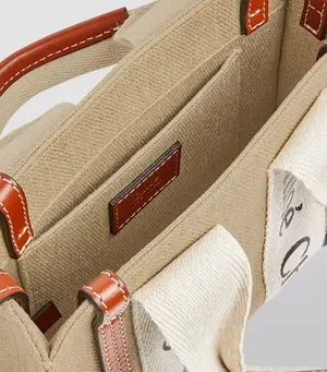Chloé Mini Woody Tote - Brown