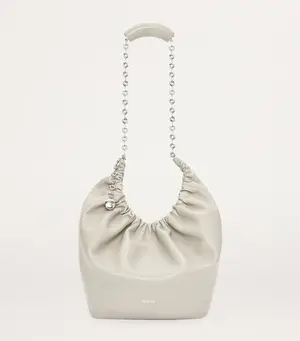 Loewe Small Leather Squeeze Top-handle Bag