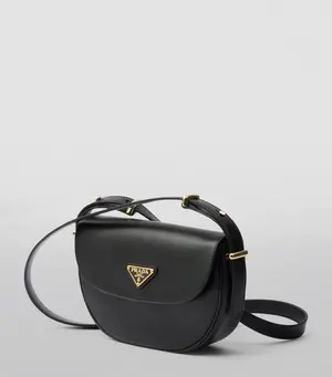 Prada Leather Shoulder Bag - Black