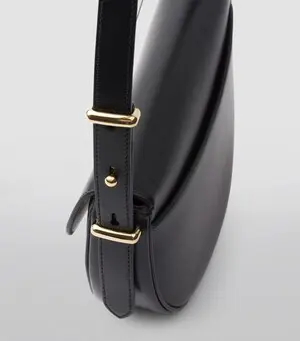Prada Leather Shoulder Bag - Black