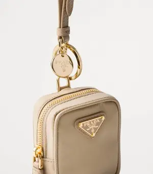 Prada Mini Re-edition 1978 Pouch - Brown