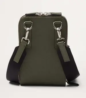 Prada Saffiano Leather Smartphone Case - Green