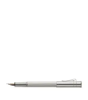 GRAF LANTZ Platinum-plated Classic Fountain Pen - Metallic