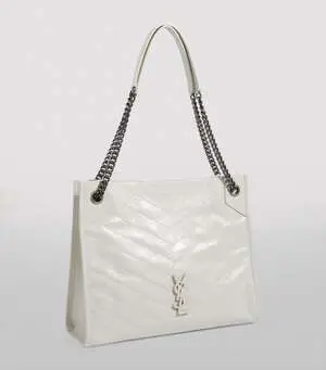 Saint Laurent Niki Shopping Bag - White