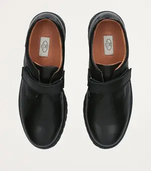 PAPOUELLI Leather School Shoes