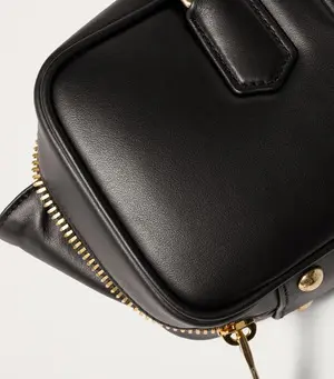 Miu Miu Leather Arcadie Top-handle Bag - Black