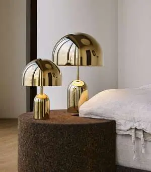 TOM DIXON Portable Bell Table Lamp - Gold