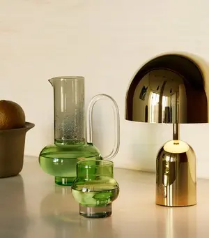 TOM DIXON Portable Bell Table Lamp - Gold