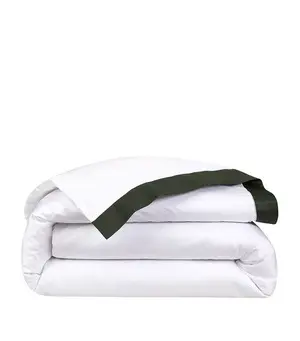 Ralph Lauren Cotton Langdon Super King Duvet Cover - Green