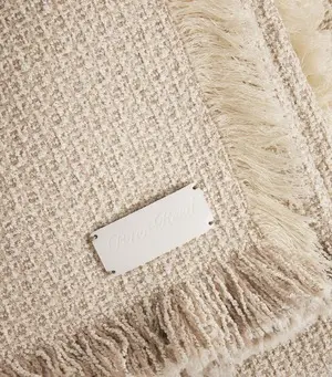 PETER REED Textured Fringe Torcello Throw
