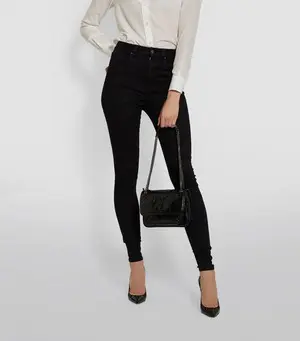 Saint Laurent Baby Niki Shoulder Bag - Black