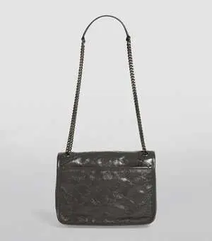 Saint Laurent Baby Niki Shoulder Bag - Grey