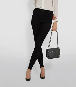 Saint Laurent Baby Niki Shoulder Bag - Grey