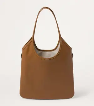 Miu Miu Leather Ivy Tote Bag - Brown