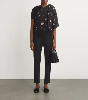 Issey Miyake Thicker Bottoms Pleated Trousers