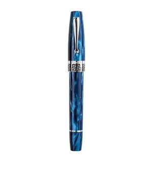 MONTEGRAPPA Sterling Silver-trim Extra 30 Rollerball Pen - Blue