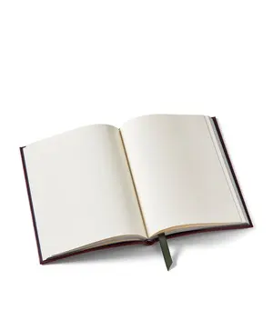 ASPINAL OF LONDON Leather Bound A5 Notebook