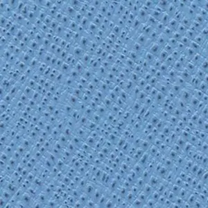 Smythson Panama Leather Compact Card Holder - Blue