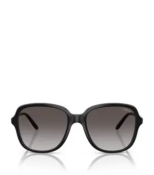 VOGUE Full Rim Sunglasses - Black