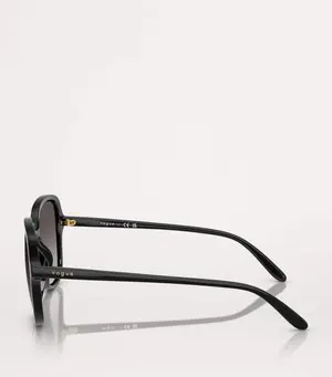 VOGUE Full Rim Sunglasses - Black