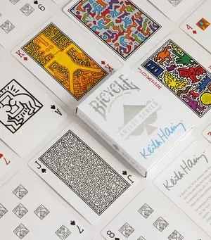 BICYCLE Artist Series Keith Haring Playing Cards