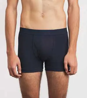 TOM FORD Stretch-cotton Logo Boxers - Navy