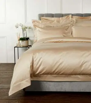 CELSO DE LEMOS Bourdon Super King Duvet Cover - Beige