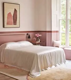 Gingerlily Silk Super King Flat Sheet - Ivory