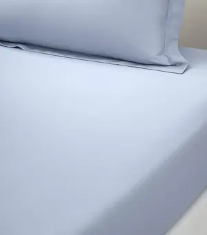 YVES DELORME Triomphe Celeste King Fitted Sheet