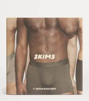 SKIMS Stretch Boxer Briefs - Grey