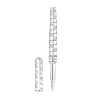S.t. Dupont Extra Large Monogram 1872 Line D Eternity Fountain Pen
